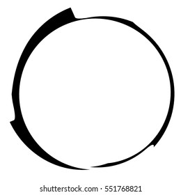 Circle Liquid Fluid Splash Element Isolated: ilustrações stock ...