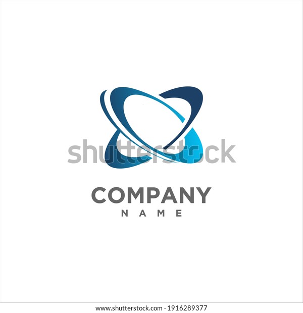 Circle Logo Circle Icon Planet Orbit Stock Vector (Royalty Free ...