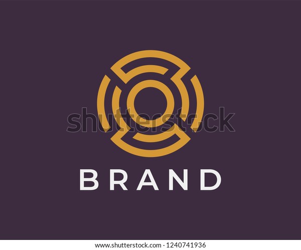 Circle Logo Icon Universal Circle Design Stock Vector (Royalty Free ...
