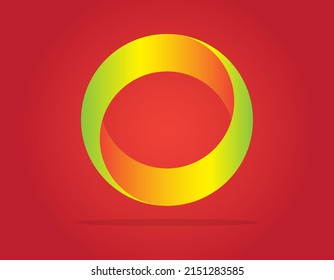Circle Logo Icons Gradients Background Stock Vector (Royalty Free ...