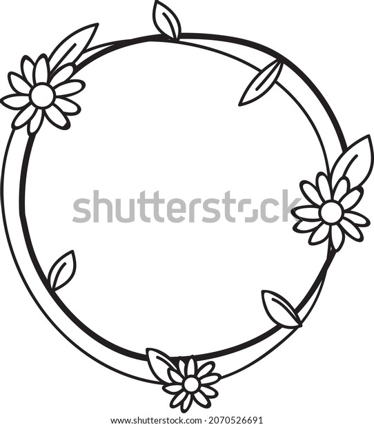 Circle Monogram Frame Clip Art Stock Vector (Royalty Free) 2070526691 ...