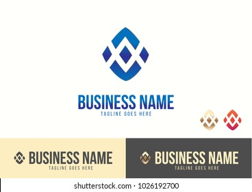 Circle Prism Logo Template Design Vector Stock Vector (Royalty Free ...