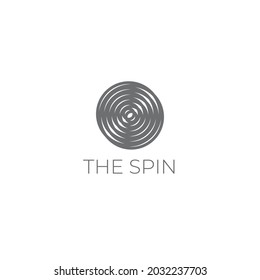 Circle Spinning Logo Design Concept Vortex Stock Vector (Royalty Free ...