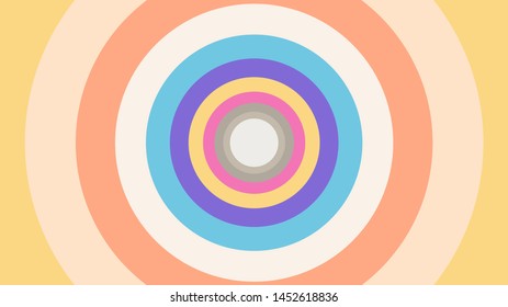 Circle Stripe Background Wall Stock Vector (Royalty Free) 1452618836 ...