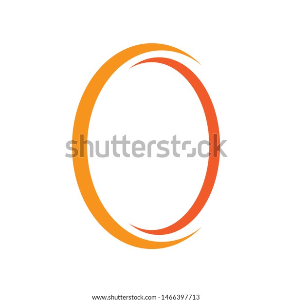 Circle Swoosh Logo Design Identity Stock Vector (Royalty Free ...