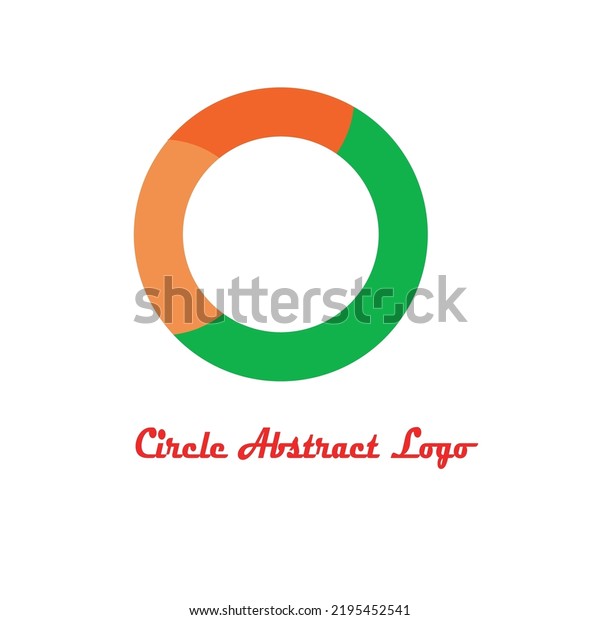 Circle Type Logo Various Color Combination Stock Vector (Royalty Free ...