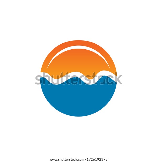 Circle Wave Icon Logo Design Vector Stock Vector (Royalty Free ...
