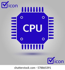 Circuit Board Icon Technology Scheme Square Stock Vector (Royalty Free ...