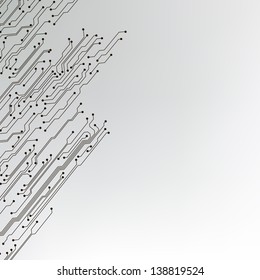 Circuit Board Pattern Abstract Technology Circuit Stock Vector (Royalty ...