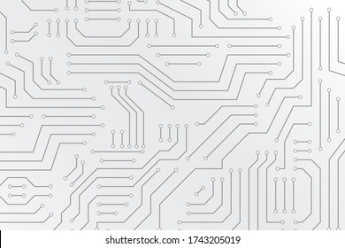 Circuit Board Template Concept Innovative Hightech: เวกเตอร์สต็อก (ปลอด ...