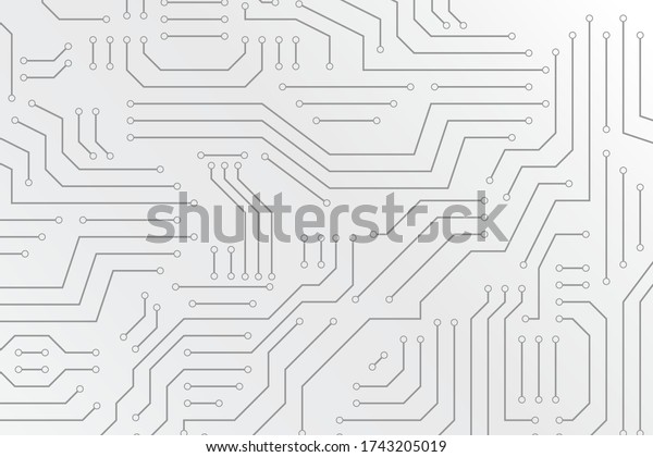 Circuit Board Template Concept Innovative Hightech: vetor stock (livre ...