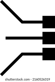 Circuit Connections Vector Illustration Flat Illustration Stock Vector ...