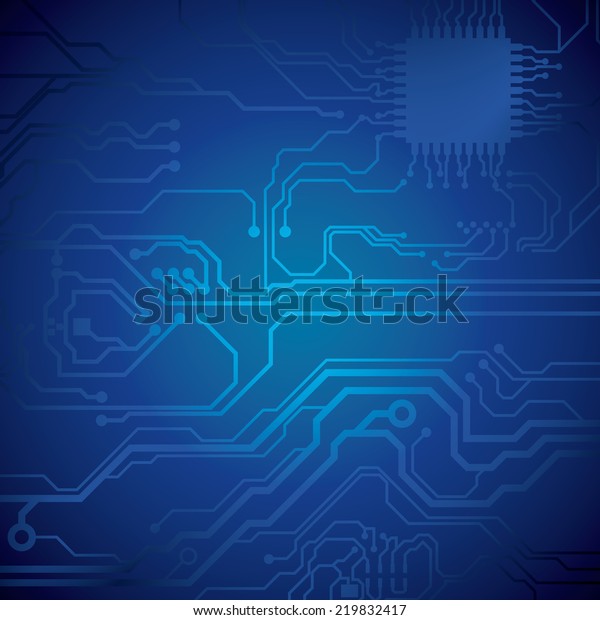 Circuit Graphic Design Vector Illustration Stock Vector (Royalty Free ...