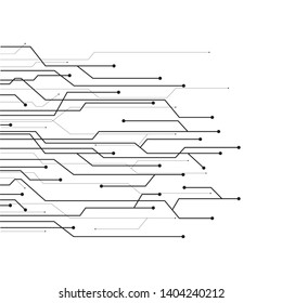 Circuit Illustration Design Technology Vector Stock Vector (Royalty ...