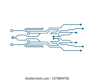 Circuit Illustration Vector Design Stock Vector (Royalty Free ...