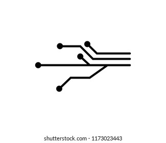 Circuit Logo Icon Stock Vector (Royalty Free) 1173023443 | Shutterstock