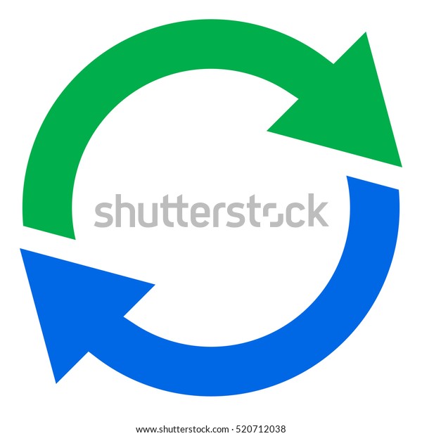 Circular Arrow Circle Arrow Icon Rotation Stock Vector (Royalty Free ...