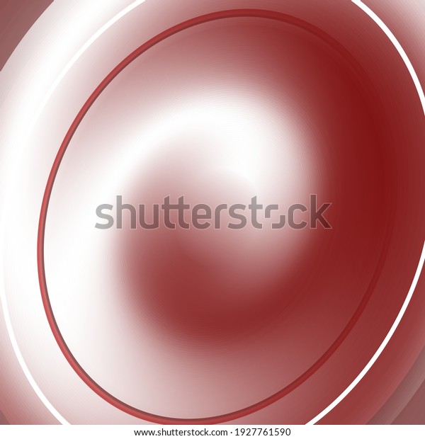 Circular Color Gradient Shades Red White Stock Vector (Royalty Free ...