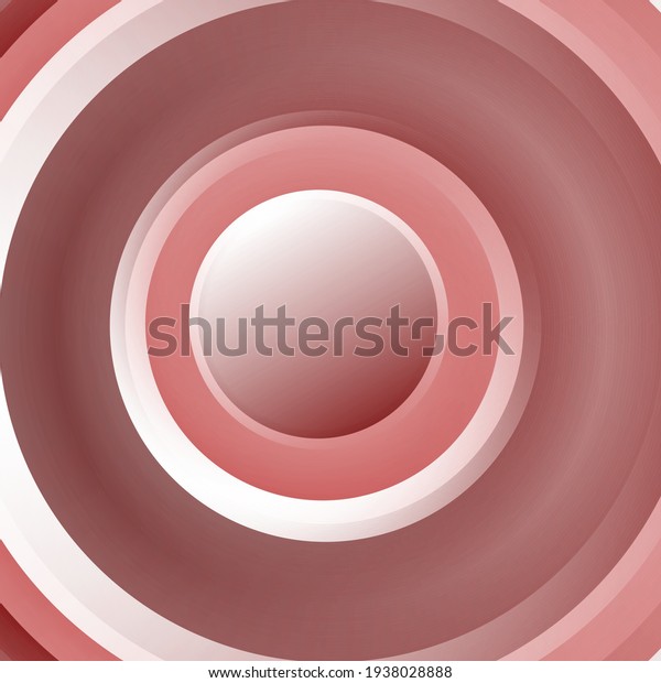 Circular Color Gradient Shades Red White Stock Vector (Royalty Free ...
