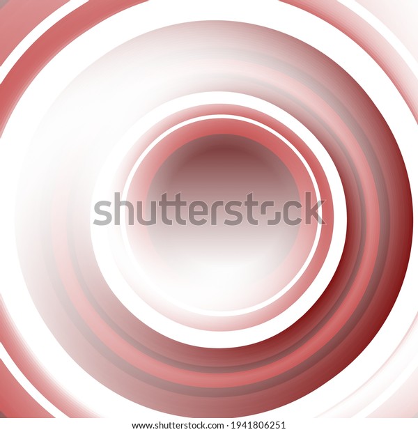 Circular Color Gradient Shades Red White Stock Vector (Royalty Free ...