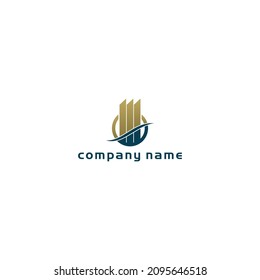 Circular Construction Business Logo Design Inspiration Stock Vector ...