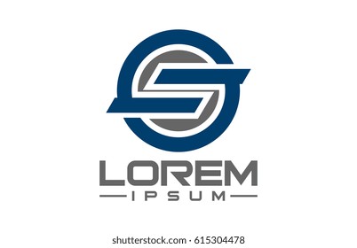 Circular Letter S Logo Stock Vector (Royalty Free) 615304478 | Shutterstock