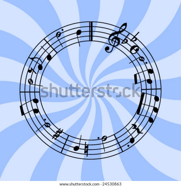 980 Circular Music Notes Stock Vectors, Images & Vector Art | Shutterstock