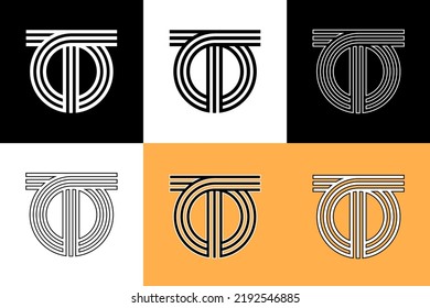 Circular Track Logo Vector Illustration Stock Vector (Royalty Free ...