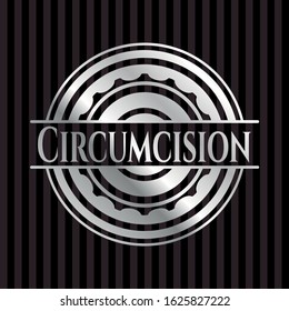 Circumcision Silver Badge Emblem Vector Illustration Stock Vector ...
