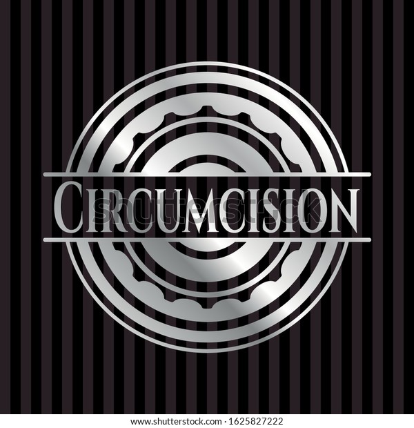 Circumcision Silver Badge Emblem Vector Illustration Stock Vector ...
