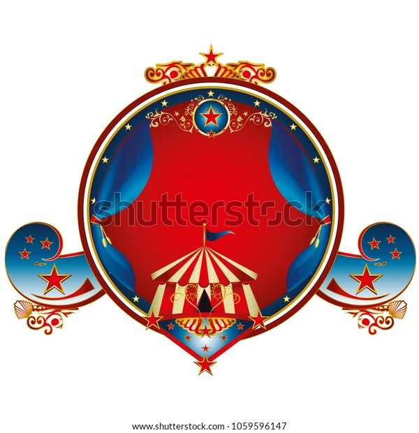 Vector de stock (libre de regalías) sobre Circus Gold Label Your ...
