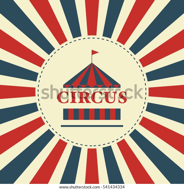 Circus Theme Poster Design Carnival Poster Stock Vector (Royalty Free ...