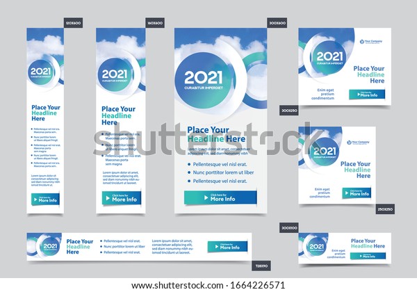 City Background Corporate Web Banner Template Stock Vector (Royalty ...