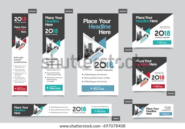 City Background Corporate Web Banner Template Stock Vector (Royalty ...