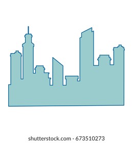 City Background Symbol Stock Vector (Royalty Free) 673510273