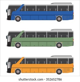 City Bus Stock Vector (Royalty Free) 352652786 | Shutterstock