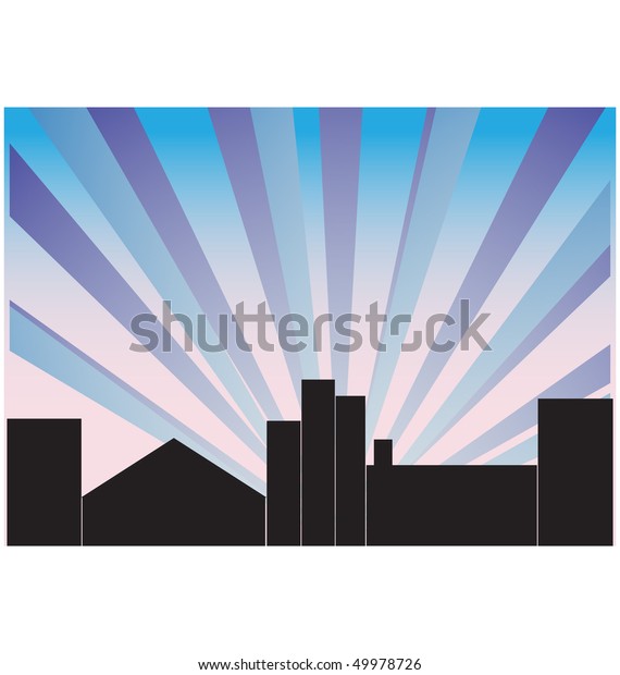 City Color Background Stock Vector (Royalty Free) 49978726