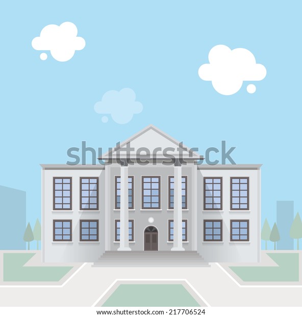 City Hall Eps10 Stock Vector (Royalty Free) 217706524 | Shutterstock
