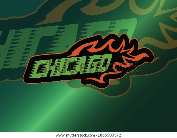 City Logo Chicago Very Simple Stock Vector (Royalty Free) 1865500372