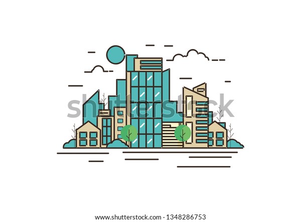 City Logo Designs Stock Vector (Royalty Free) 1348286753 | Shutterstock
