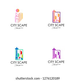 City Logo Template Design Stock Vector (Royalty Free) 1276120189 ...