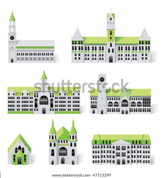 City Map Creation Kit Diy Part Stock Vector (Royalty Free) 47513299