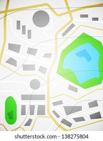 City Map Design Stock Vector (Royalty Free) 138275804 | Shutterstock