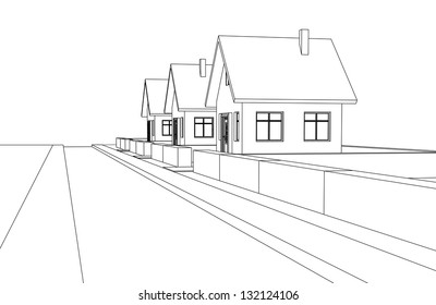 5,783 Perspective road drawing Images, Stock Photos & Vectors ...