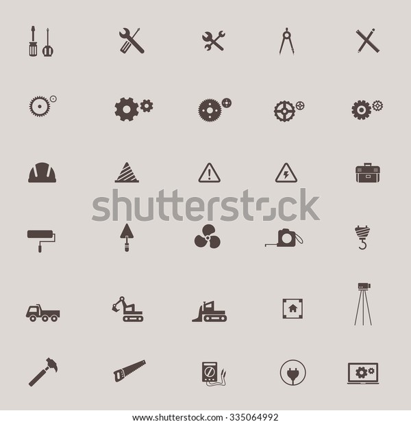 Civil Engineering Technician Labor Excavator Transport Stock Vector ...