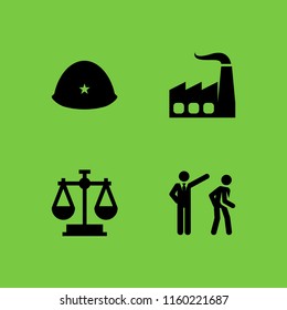 Civil Icon 4 Civil Set Infrastructure Stock Vector (Royalty Free ...