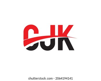 Cjk Letter Initial Logo Design Vector Stock Vector (Royalty Free ...