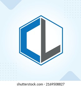 Cl Letter Hexagon Modern Creative Premium Stock Vector (Royalty Free ...