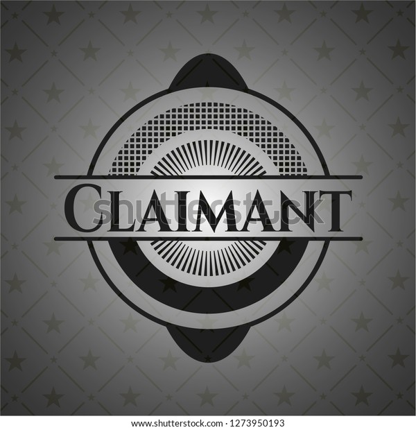 Claimant Dark Icon Emblem Stock Vector (Royalty Free) 1273950193 ...