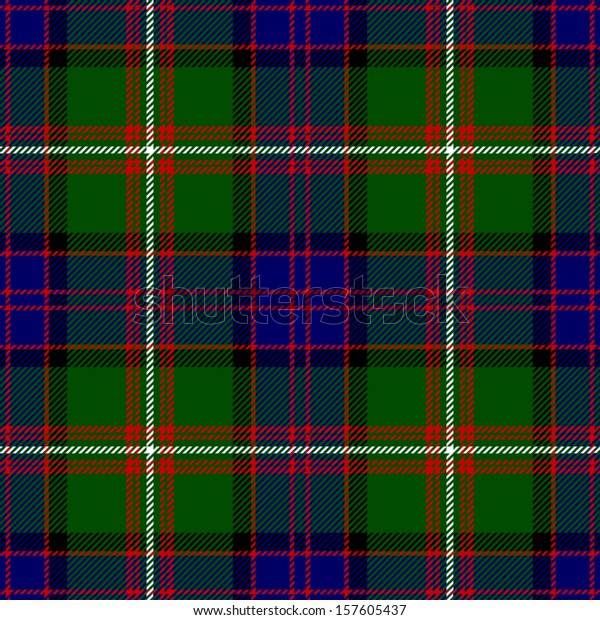 Clan Donald Tartan Plaid Pattern Seamless Stock Vector (Royalty Free ...